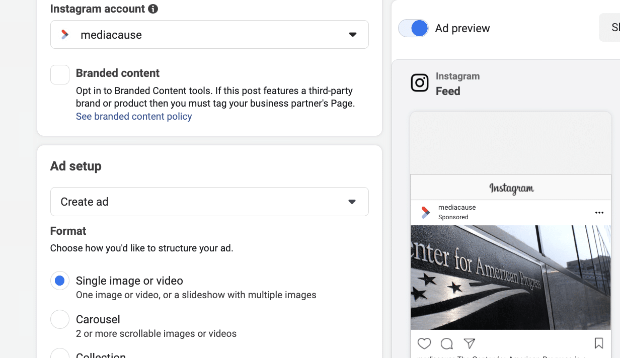 How to Create Instagram Ads - Media Cause