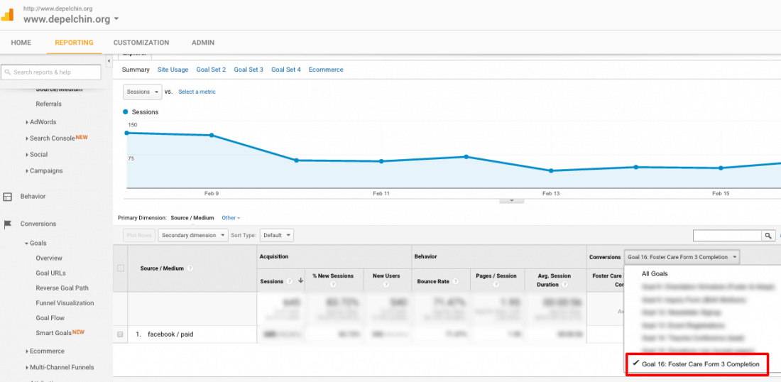 How to Track Facebook Conversions in Google Analytics